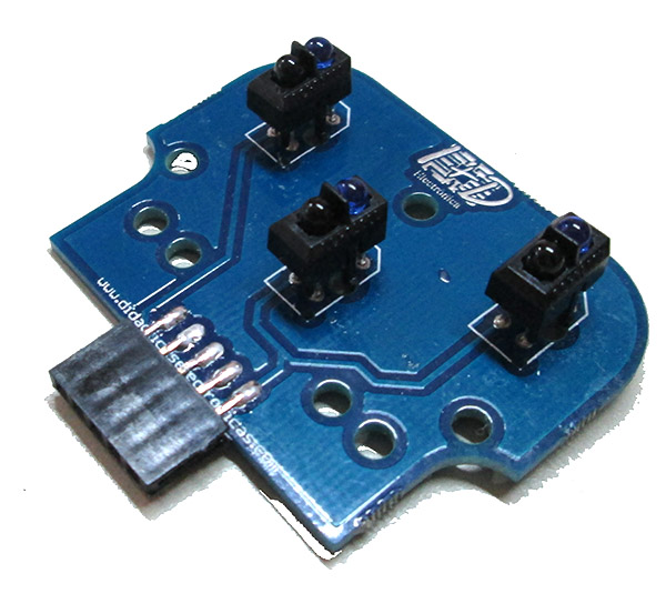 Sensor Seguidor de línea TCRT5000 | Didácticas Electrónicas I+D